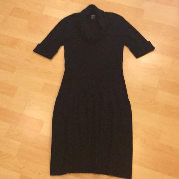 XOXO | Dresses | Alexoxo Rib Cuffed Short Sleeve Sweater Dress | Poshmark